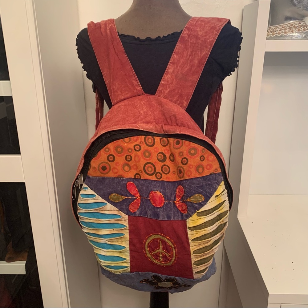 Kpc Hippie Backpack Made In Nepal - Gem
